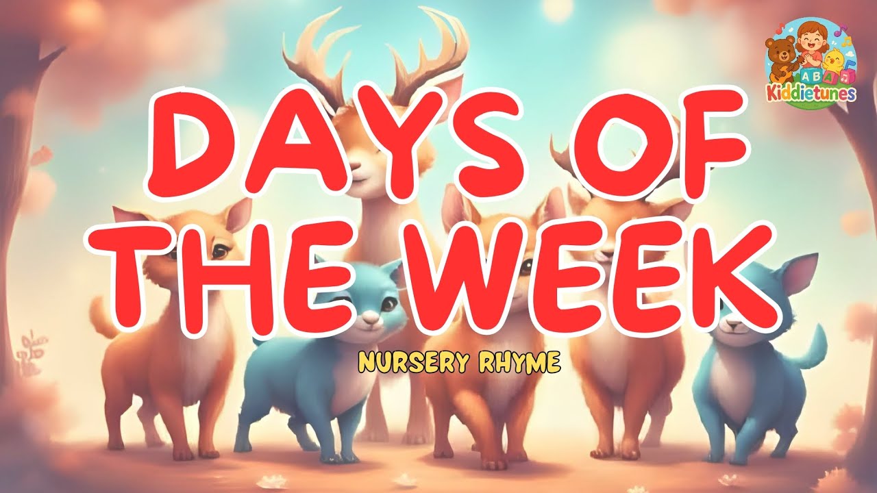 🎵 Days of the Week Song for Kids | Fun Nursery Rhyme & Learning Video 🎶 ...