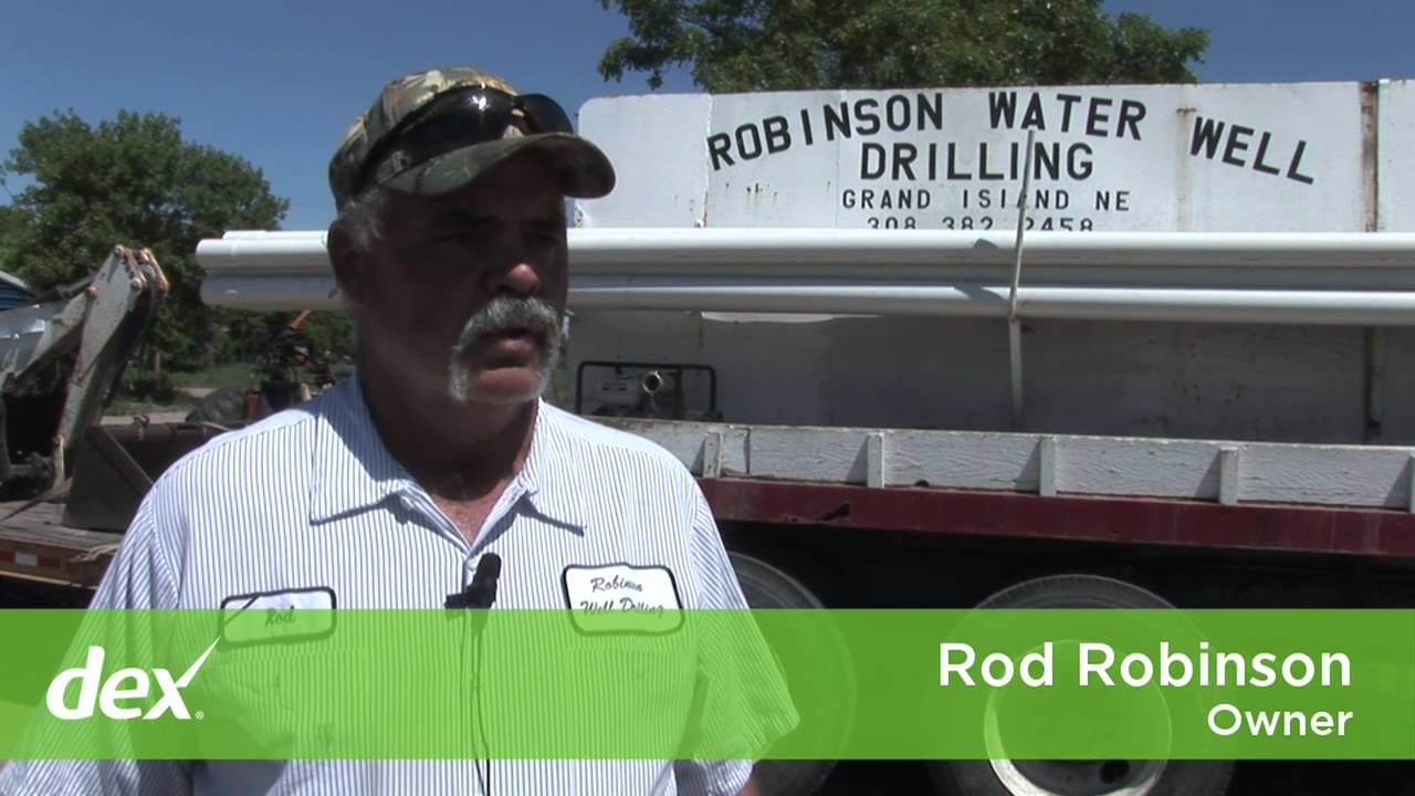 Rod Robinson Well Drilling Co - YouTube