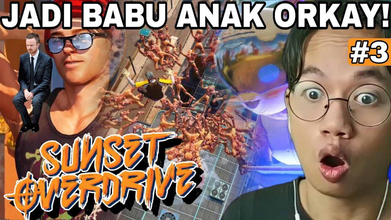 ROBOT GUGUK TERNYATA OP!? - Sunset Overdrive - YouTube