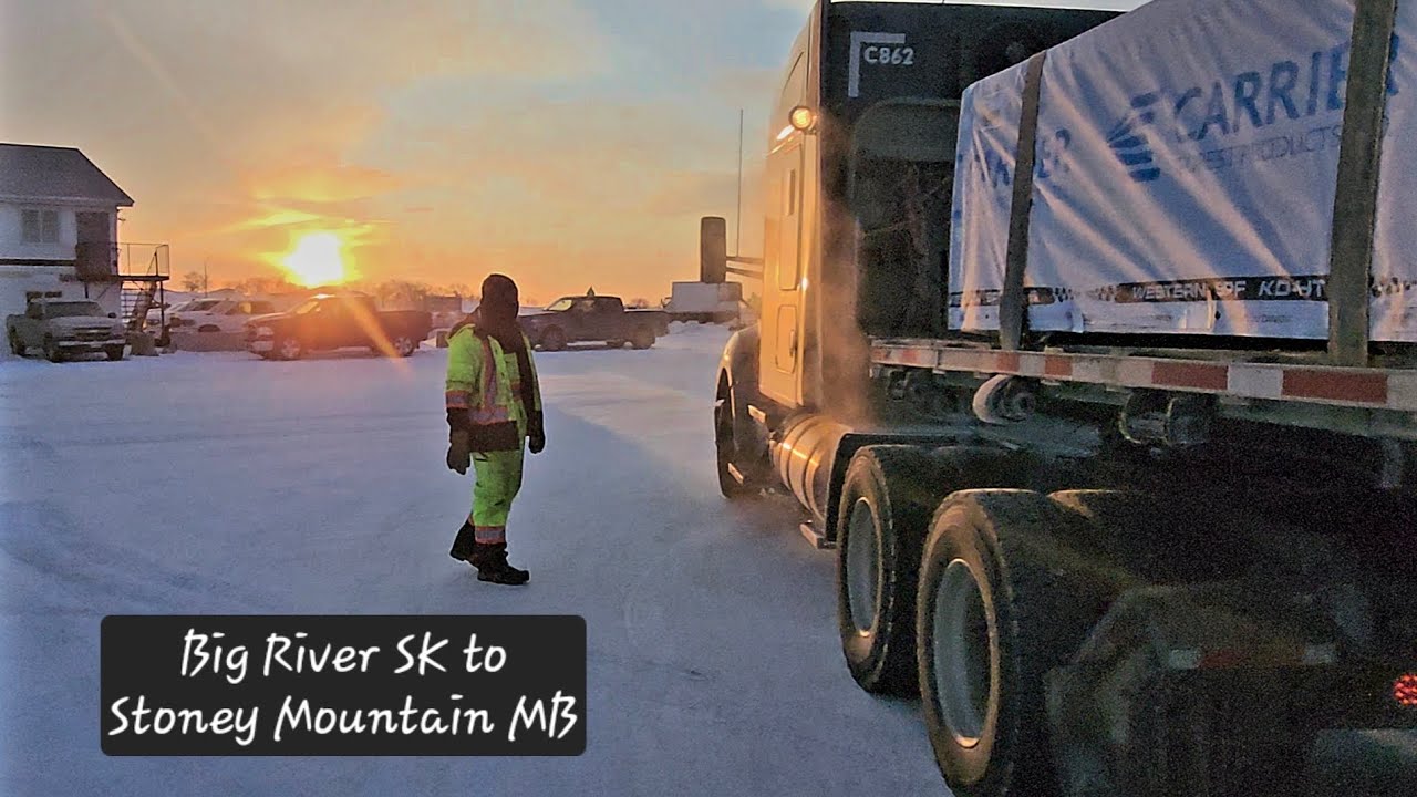 Big River SK to Stoney Mountain MB - YouTube