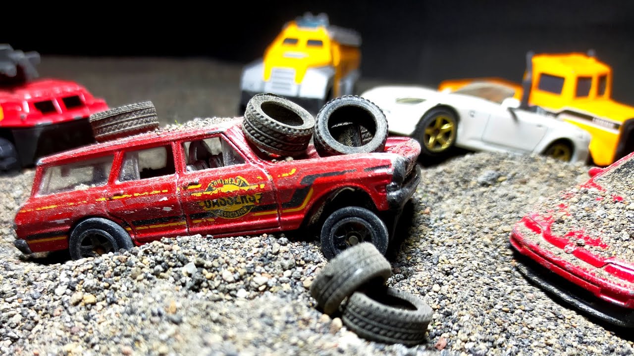1/64 Scale Rally Crash Diecast Cars & Hotwheels Compilation - YouTube