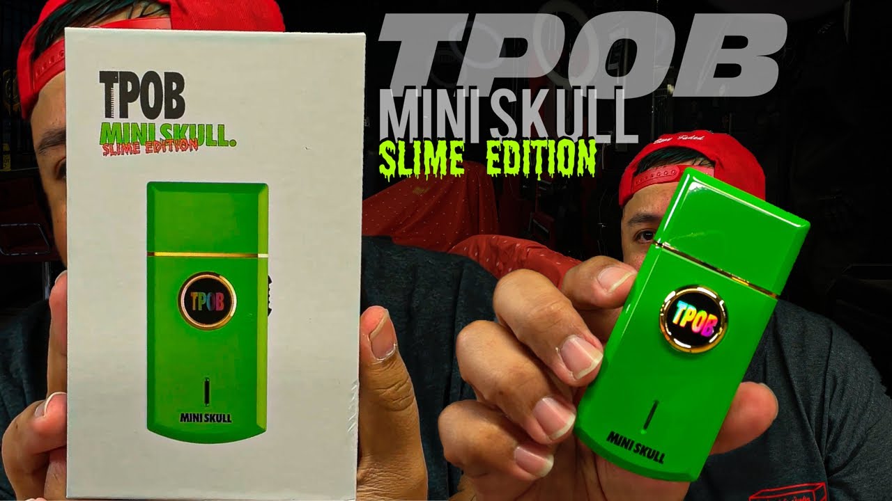 TPOB MINI SKULL SLIME SHAVER UNBOXING & REVIEW! - YouTube
