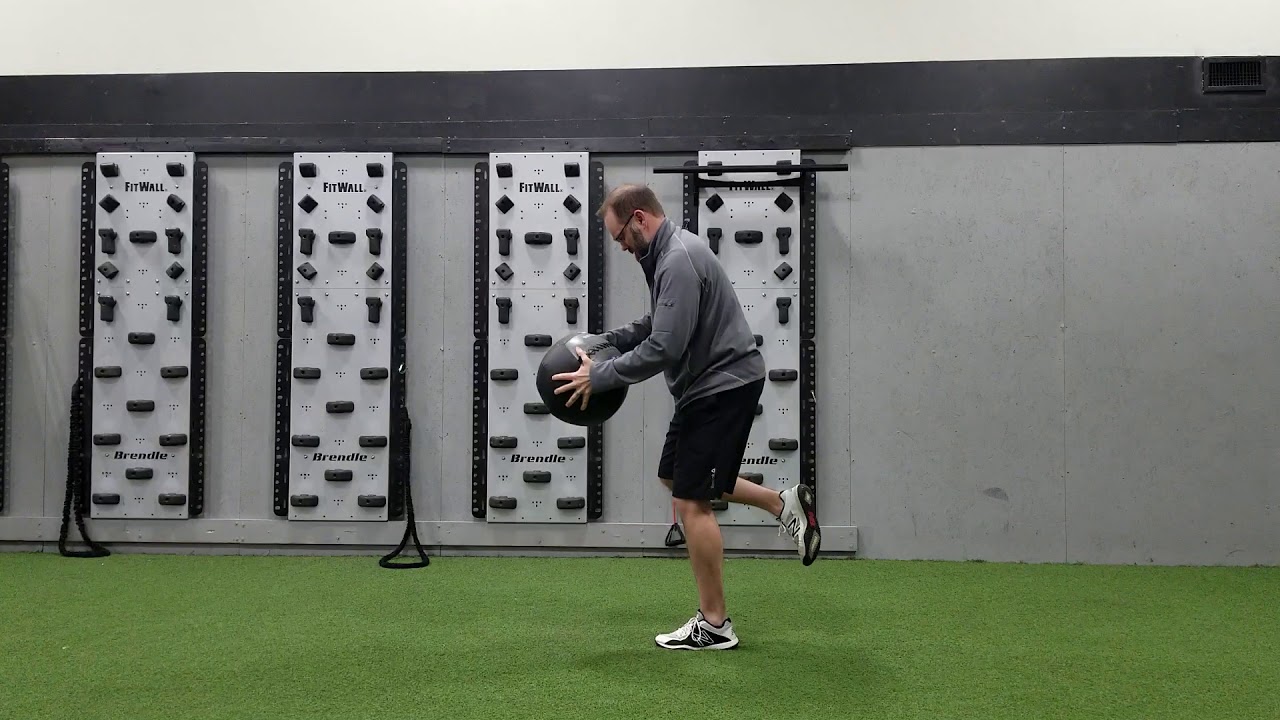 Single Leg MB Slam - YouTube