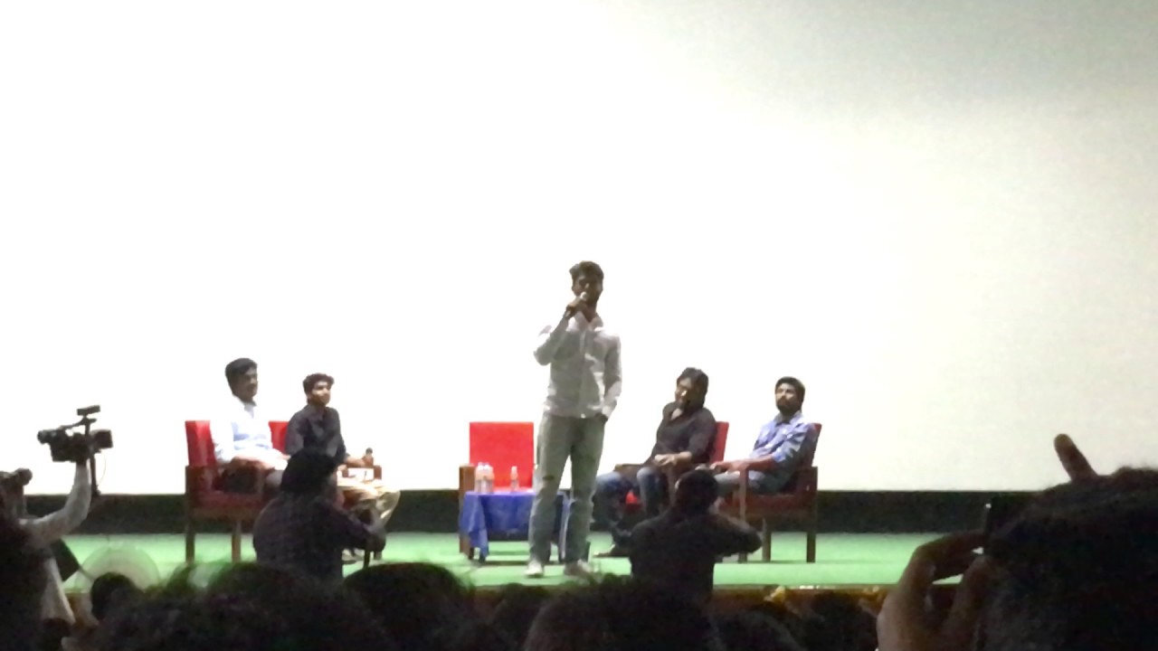 Vijay Deverakonda repeats dialogue from Arjun Reddy movie - YouTube