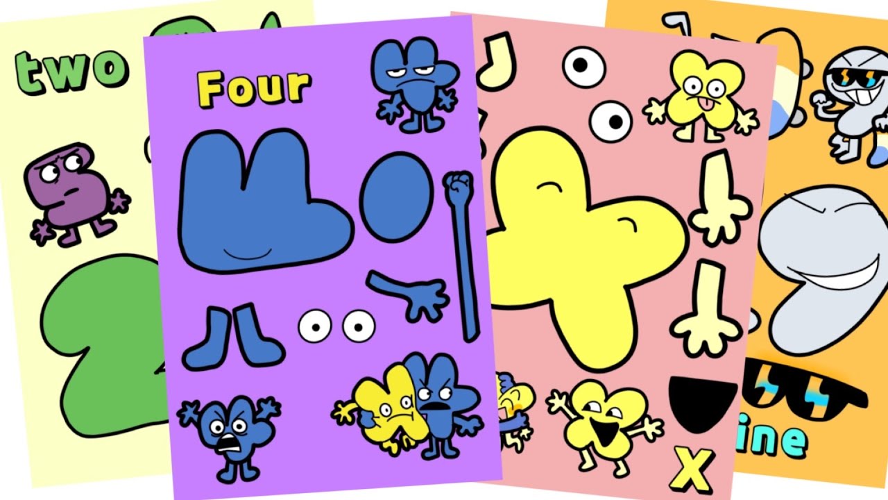 🌈diy sticker🌈Making diy sticker from BFB(BattleFordreamisland) 배틀포드림 ...