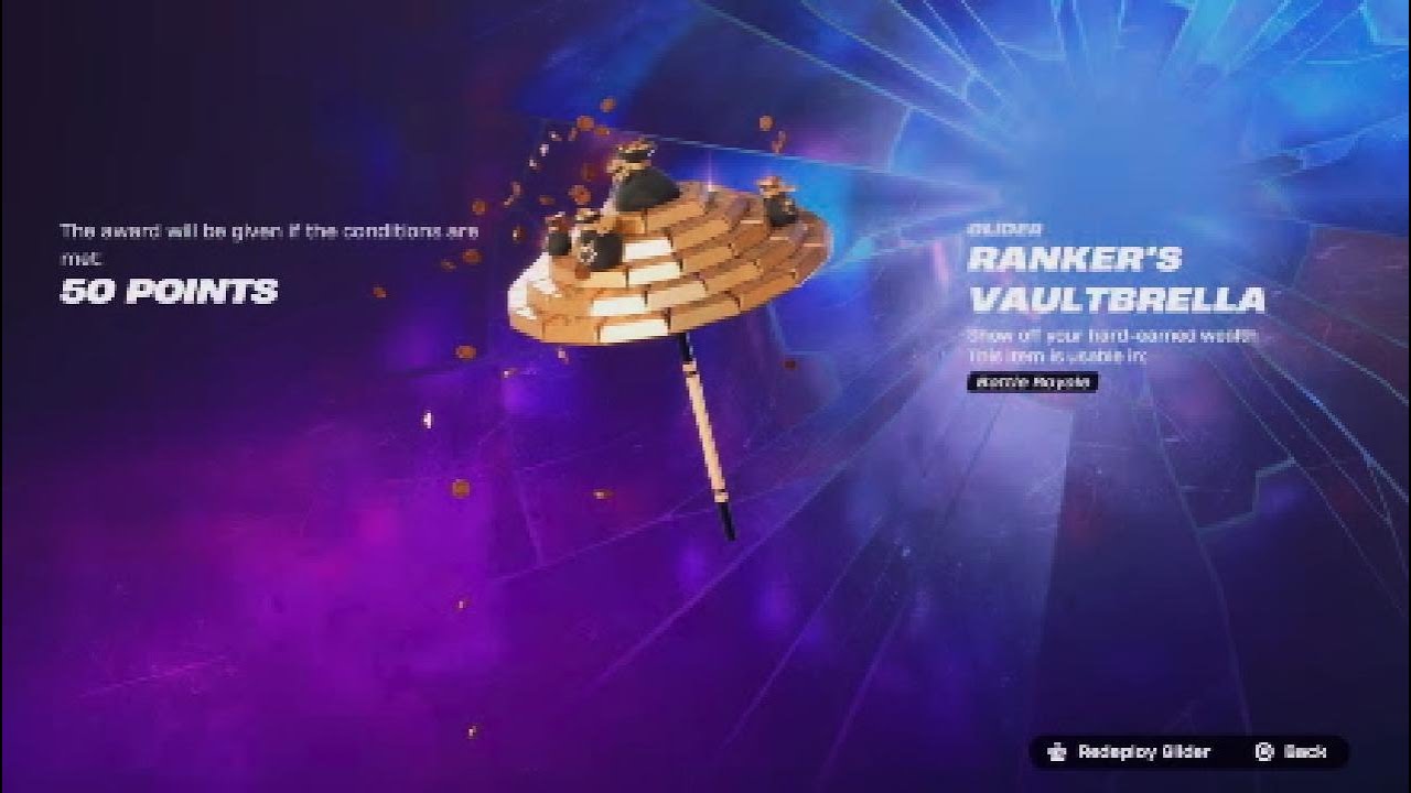 How To Get The Ranked Umbrella In Fortnite Season 2! - YouTube