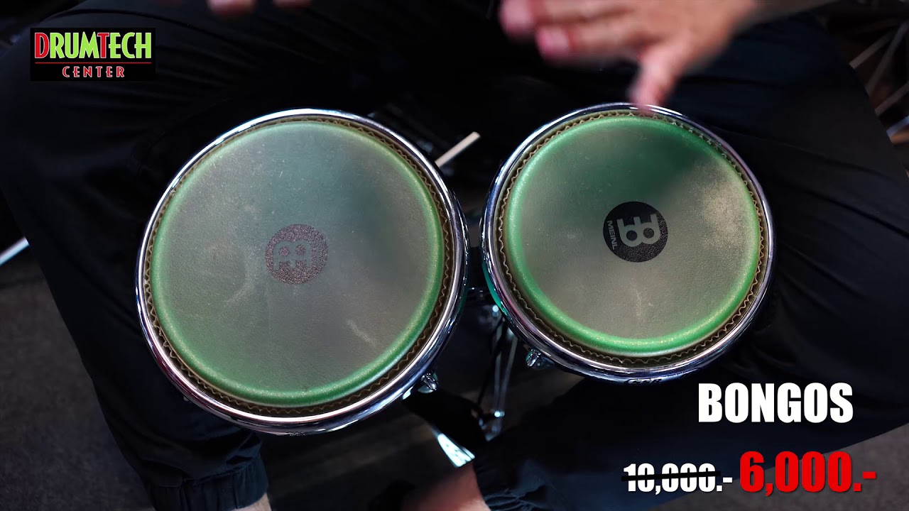 รีวิว Bongos 6 3 4 Macho & 8 Hembra @DrumtechCenter - YouTube