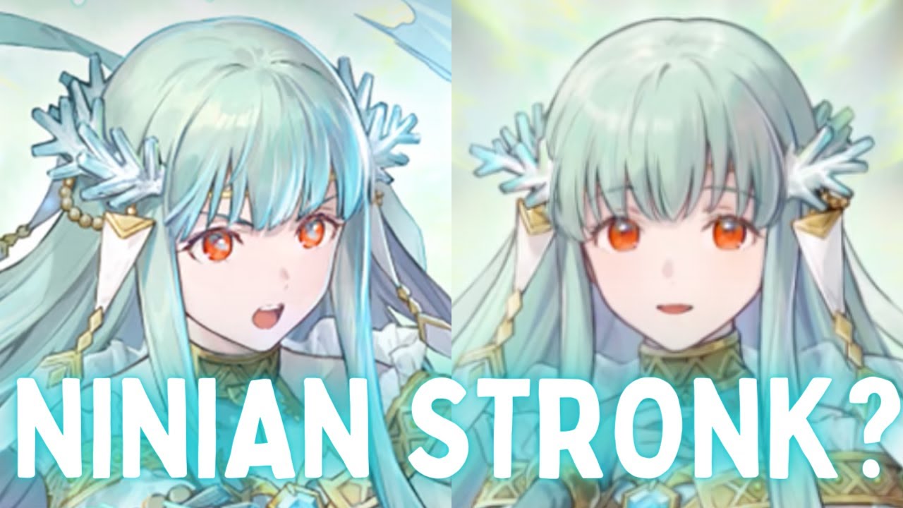 NINIAN WENT TO THE THE GYM?! Legendary Ninian Reaction + First ...