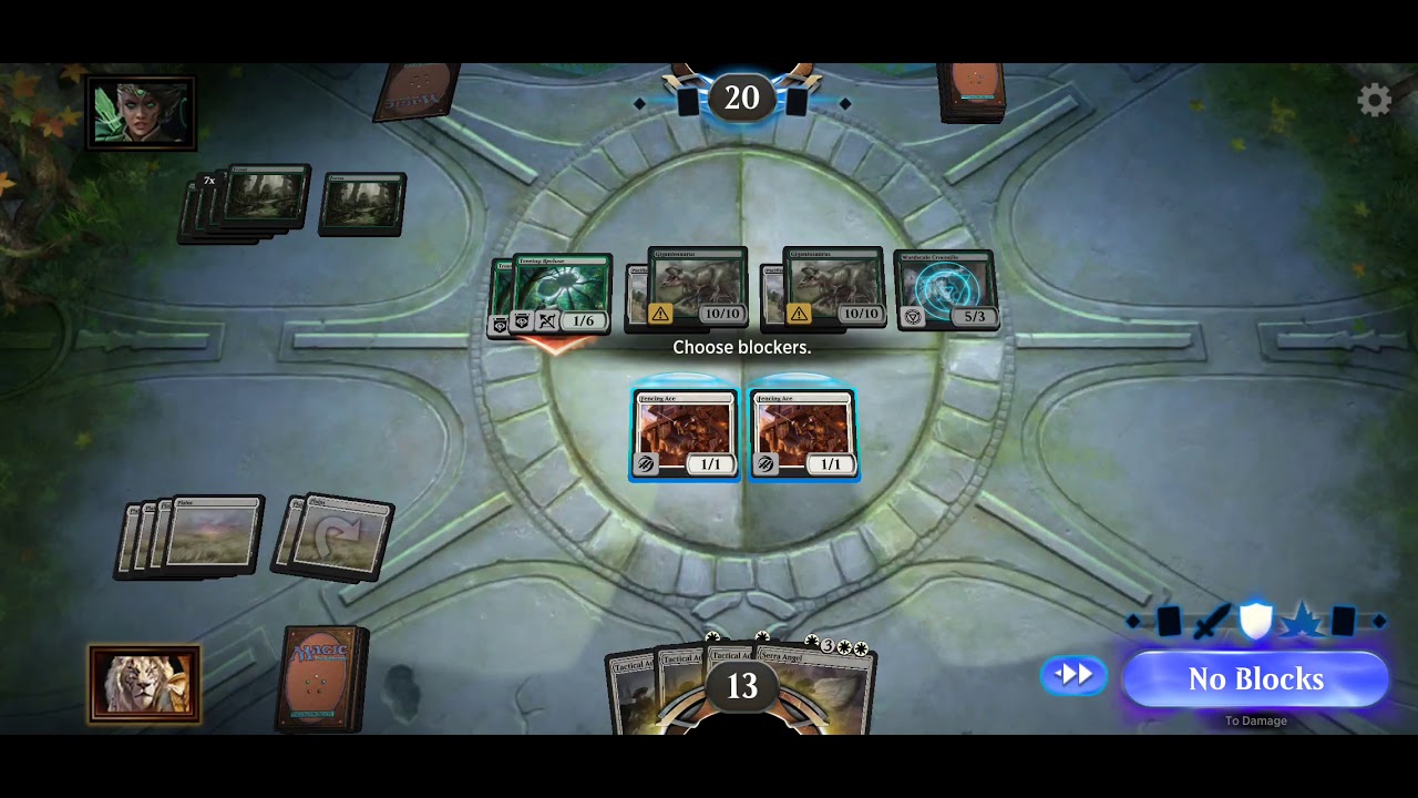 MTG Arena Color Challenge White VS Green - YouTube