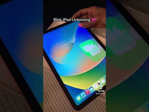 Pink iPad unboxing 💓 - YouTube