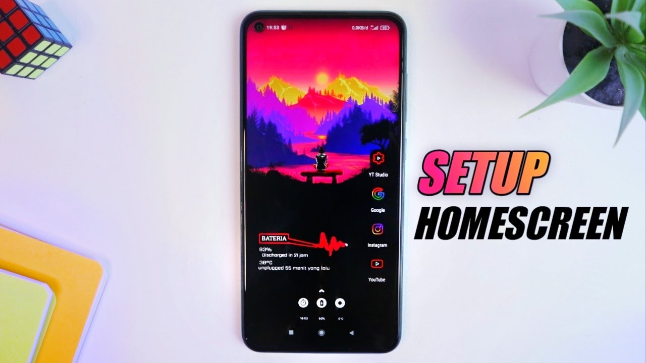 Setup Tampilan Homescreen Android Simple Dan Keren - Tutorial Android ...