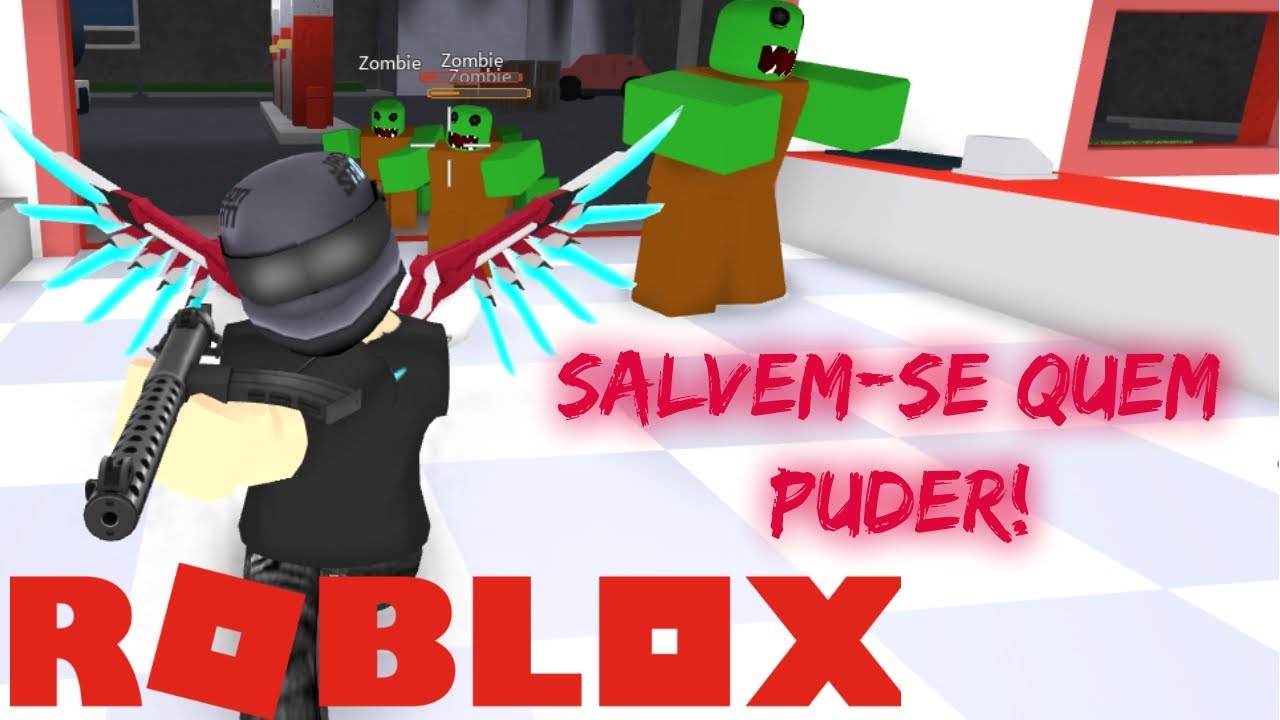 Roblox: DESTRUINDO TODOS OS ZUMBIS DA CIDADE! - Zombie Attack - YouTube