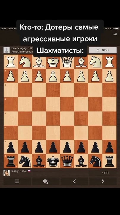 Игра в шахматы Shorts Chess партия Fannyvideo Chessgame