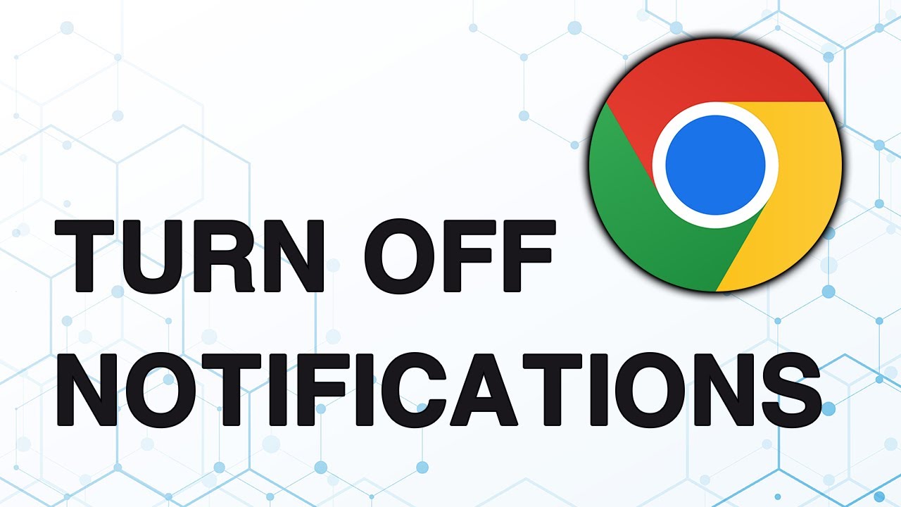 How To Turn Off Notifications In Chrome Windows 10 YouTube How To Turn Off Notifications In Chrome Windows 10 YouTube