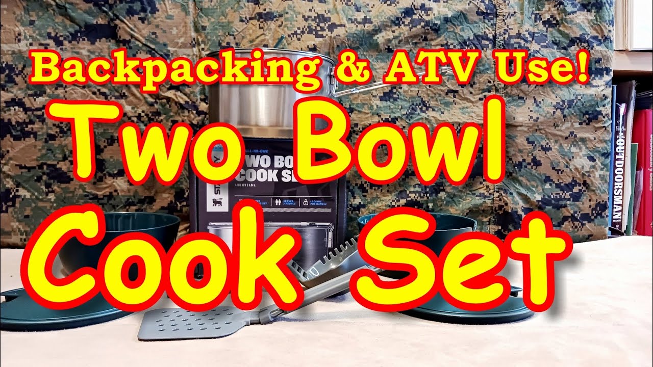 The best All-In-One Two Bowl Cook Set for Backpacking or ATV? - YouTube