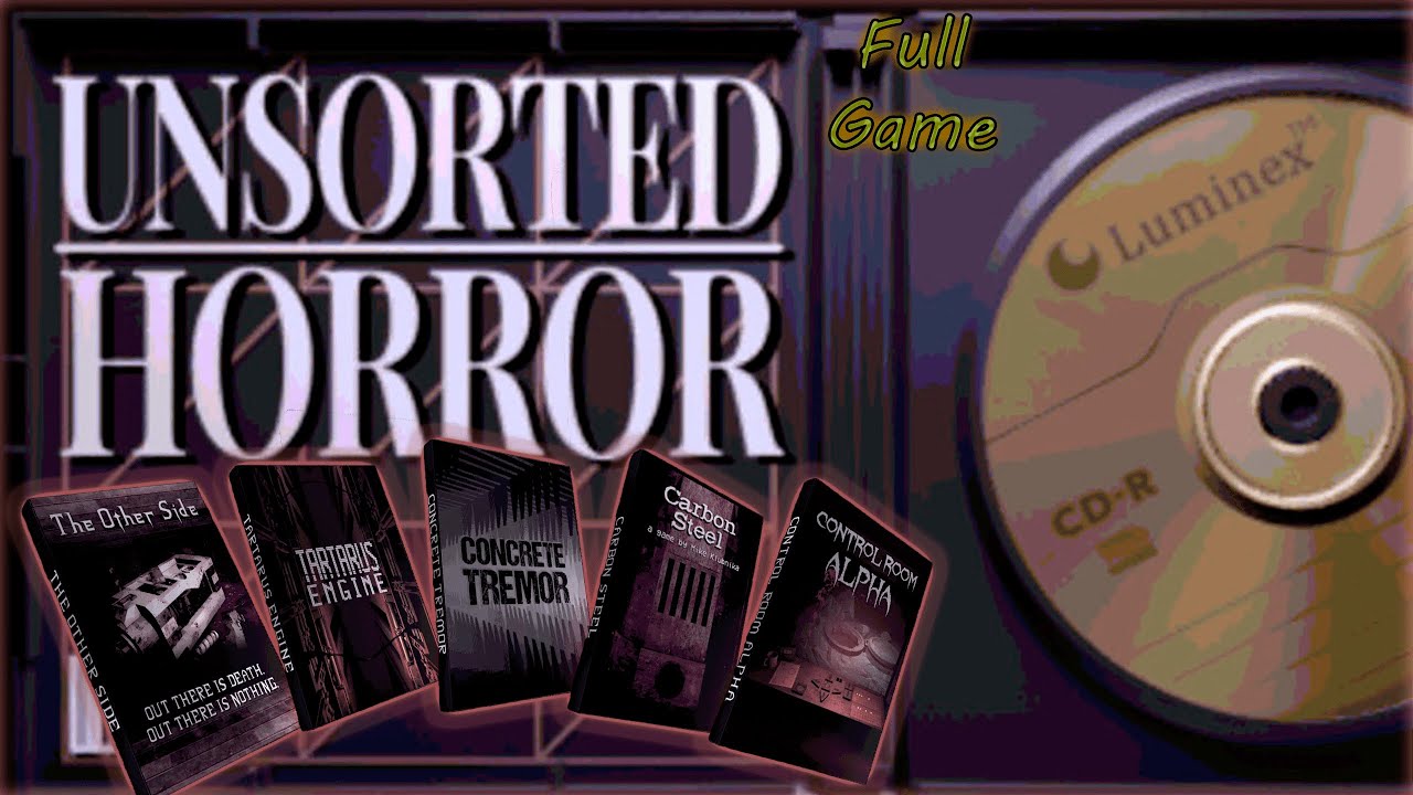 Unsorted Horror - All Games - 2K (No Commentary) - YouTube