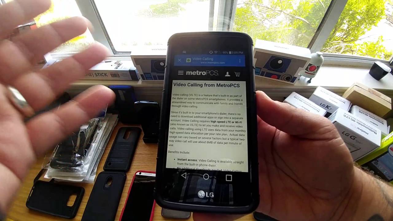 Metro PCS Video Calling on select devices only. - YouTube