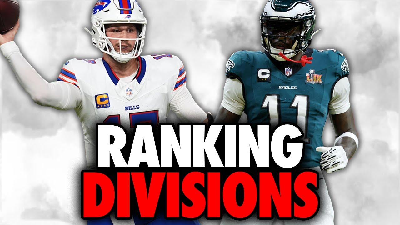Ranking Every NFL Division From Worst to Best!! | NFL Analysis - YouTube