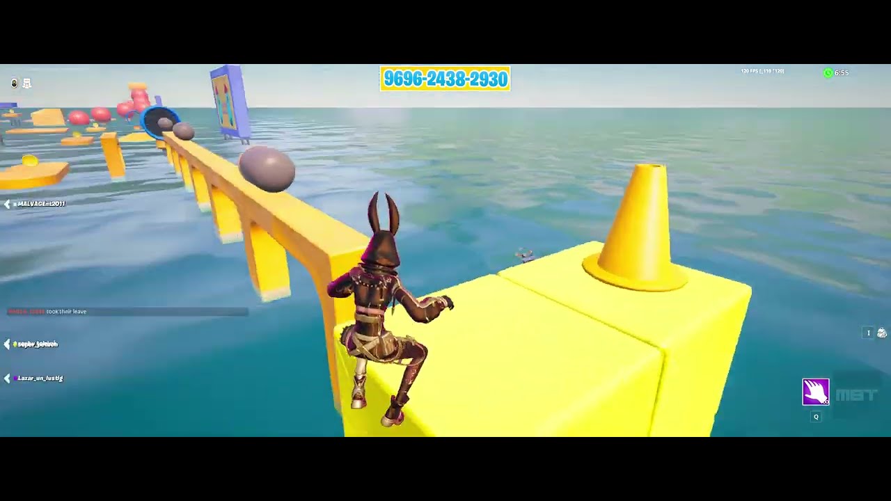 FORTNITE: BIG INFLATABLE DEATHRUN FULLY COMPLETED 100% WALKTHROUGH (No Commentary) - YouTube