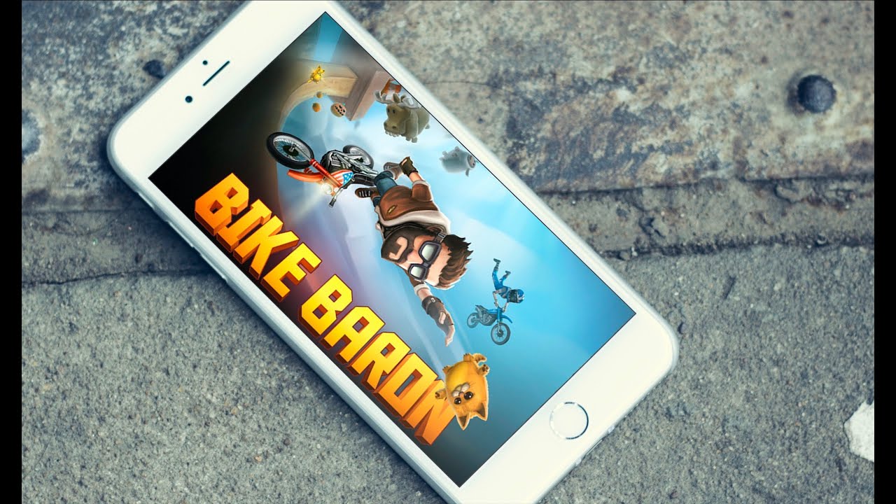 let’s play "Bike Baron" для iOS (iPhone/iPad) - YouTube