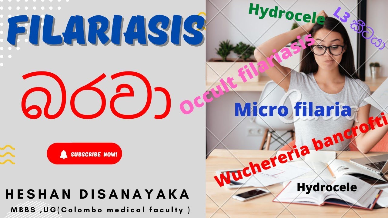 barawa # බරවා # Filariasis # Biology unit 10 Sinhala lessons - YouTube