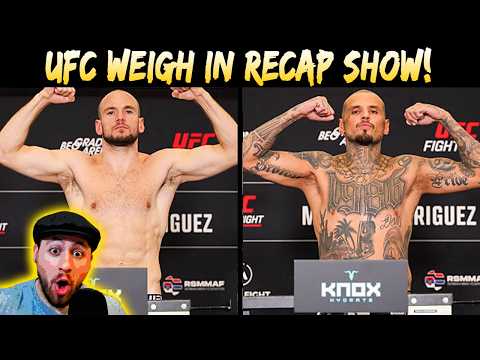 UFC Belgrade Medic vs Rodriguez Predictions & Betting Breakdown | Weigh In Recap Show
