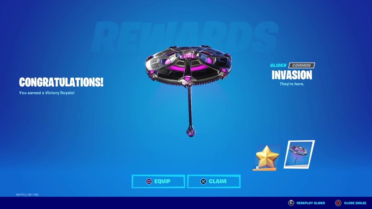 *NEW* FORTNITE CHAPTER 2 SEASON 7 VICTORY UMBRELLA! SEASON 7 WIN GLIDER ...