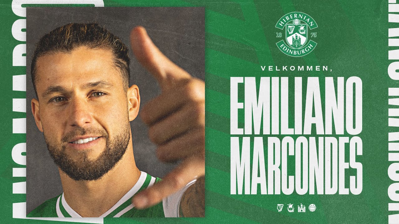 Emiliano Marcondes | Welcome To Hibernian FC - YouTube