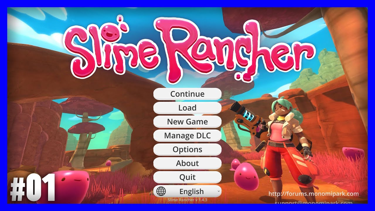 Slime Rancher Gameplay - Part 1 - Dry Reef & Moss Blanket (No ...