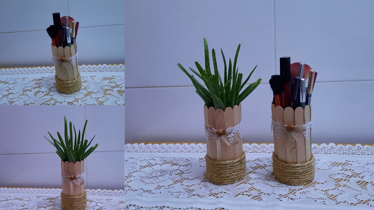 DIY/ Recyclage plastique PVC / إعادة تدوير - YouTube
