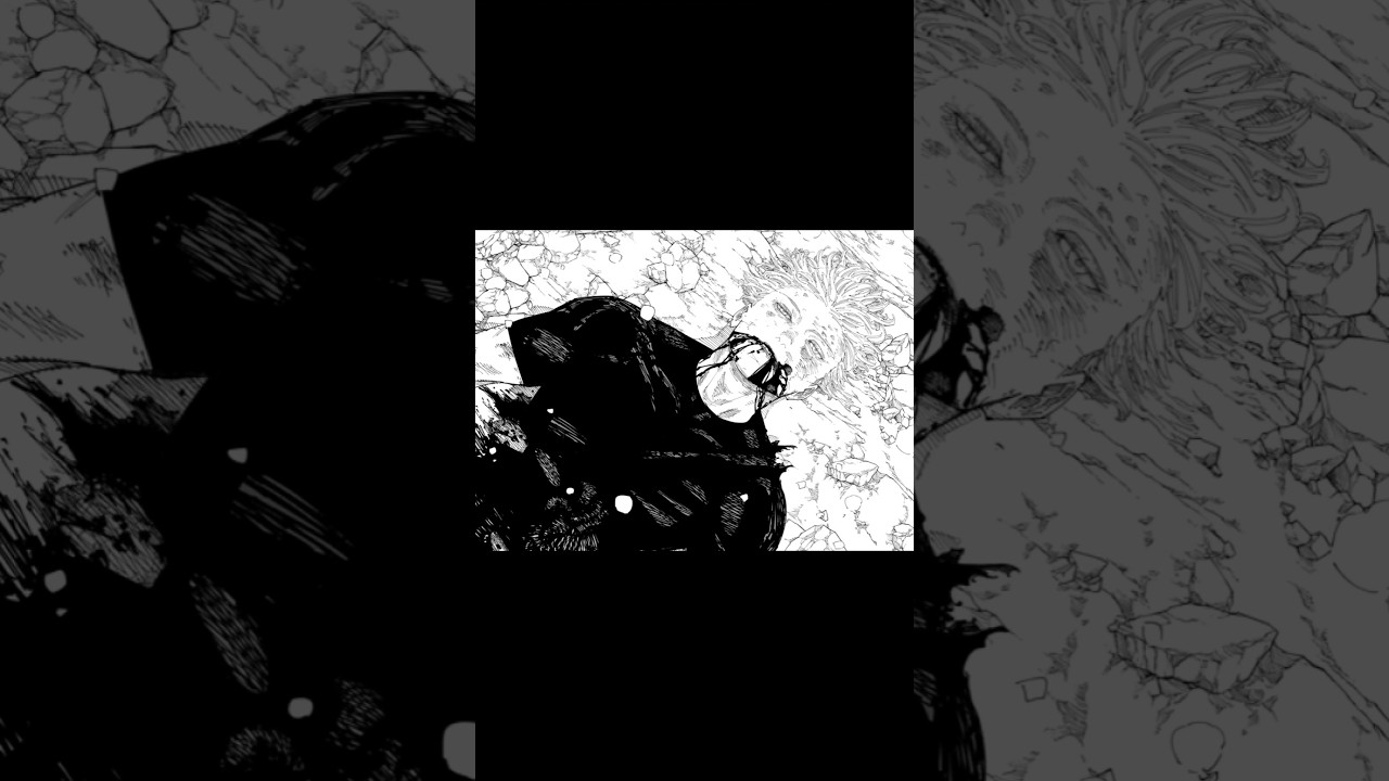 Gojo's Death(spoiler) sukuna kills Gojo #manga #gojo #death #shorts # ...