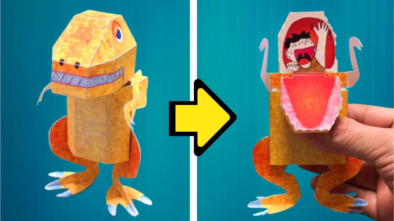 JAPANESE PAPER TOYS THAT ARE FULL OF SURPRISES - YouTube