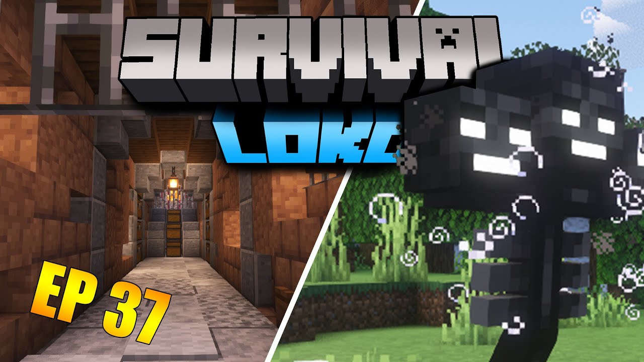 NOVA FARM DE FERRO & DERROTANDO O WITHER BOSS - Survival Loko EP 37 # ...