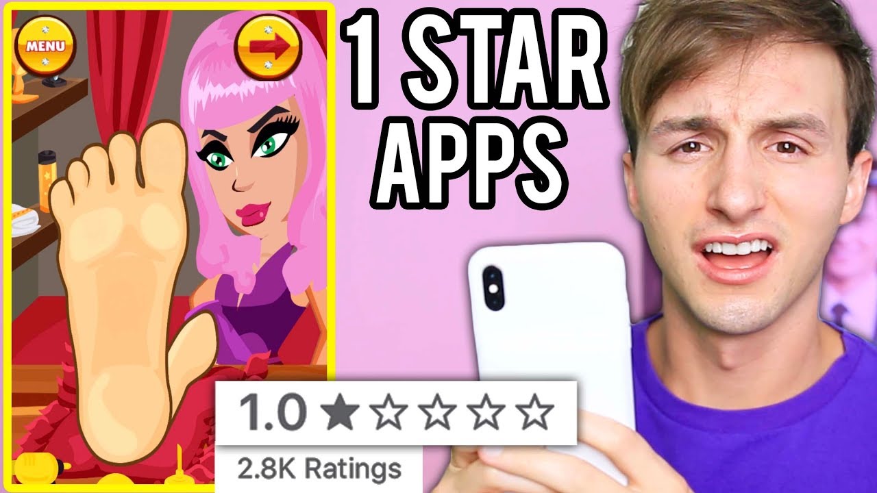 PLAYING 1 STAR APPS - YouTube