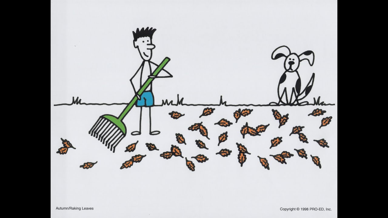 Raking Leaves - YouTube