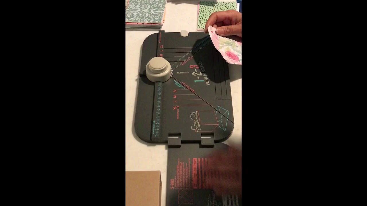 DIY Memory Dex Cards using WRMK Envelope Punch Board - YouTube