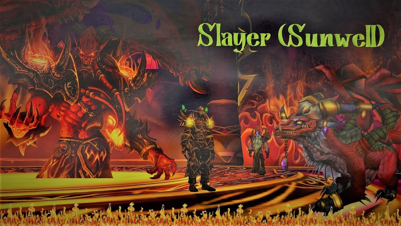 (PvE) Top 3 Mounts for Tier 6.5 Rogue: Slayer (Sunwell) (TBC) - YouTube