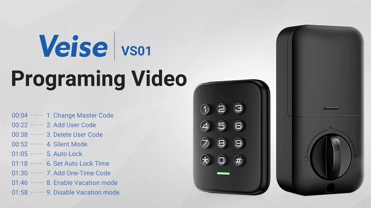 Veise VS01 Programming Video - YouTube