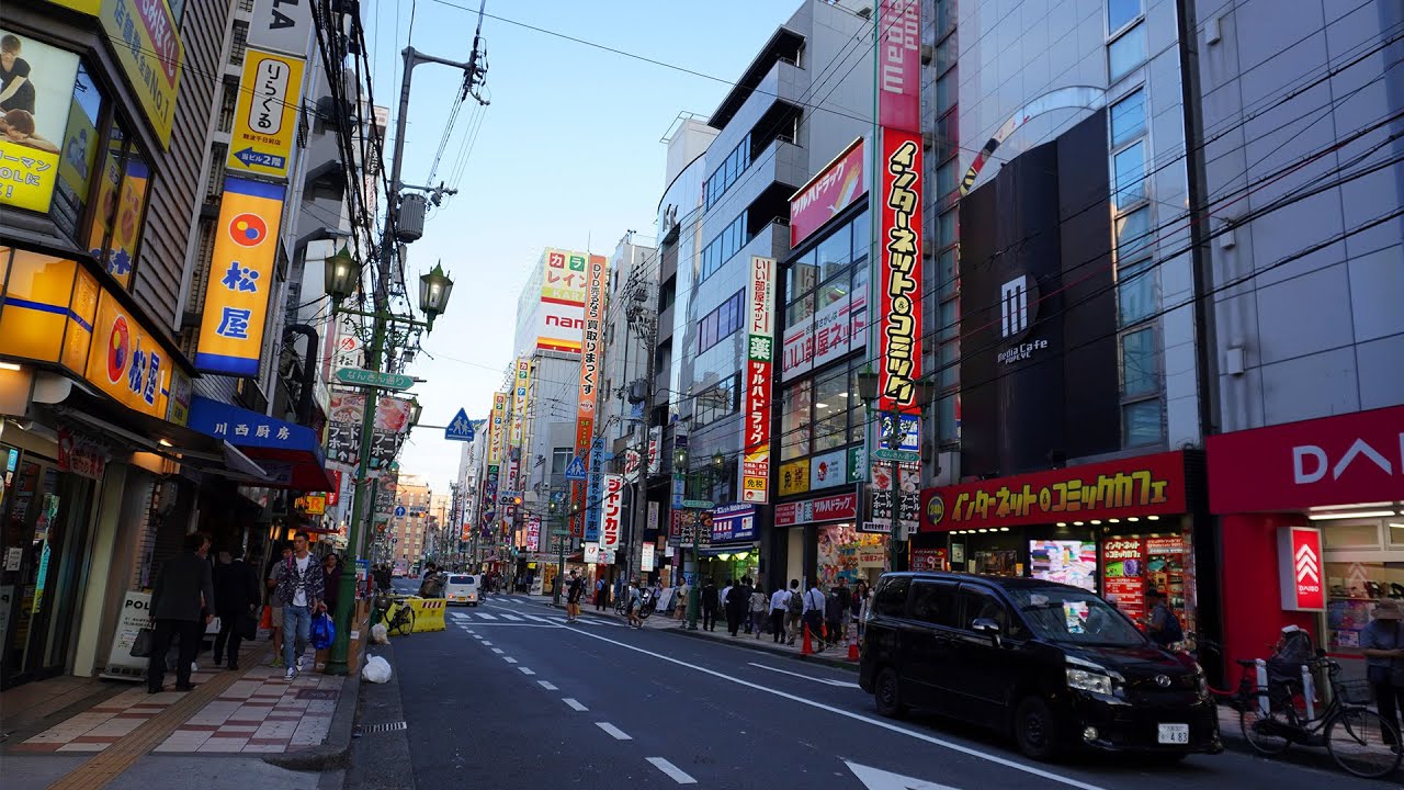 Nipponbashi in Osaka- Free Walking tour- Japan 4K - YouTube