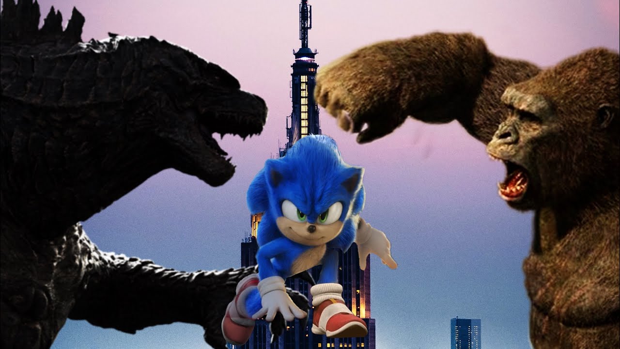 Godzilla vs Sonic/Kong saved Sonic - YouTube