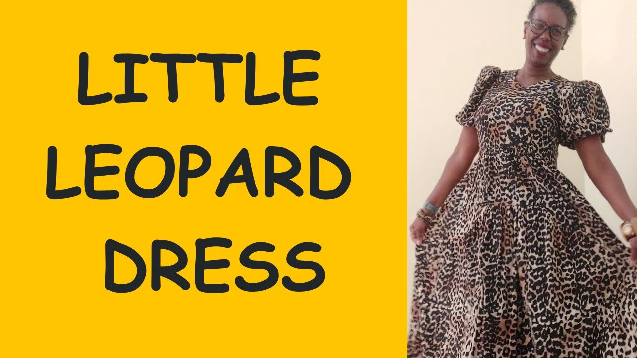 From Classic to Wild: Sewing a Leopard Print LBD |KNOW ME 2016| SEWING ...