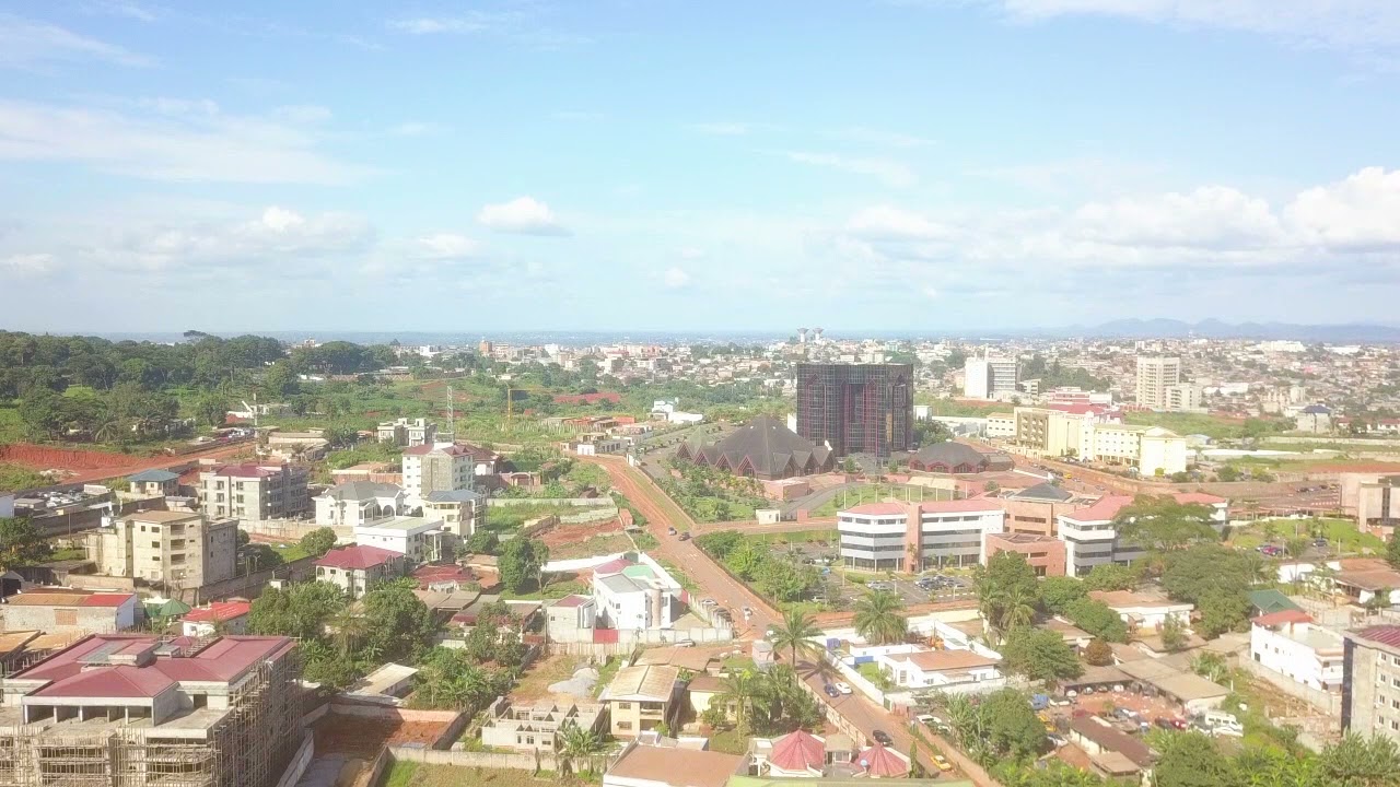 4K DRONE FOOTAGE YAOUNDE ( ETOUDI , BASTOS ) CAMEROUN - YouTube