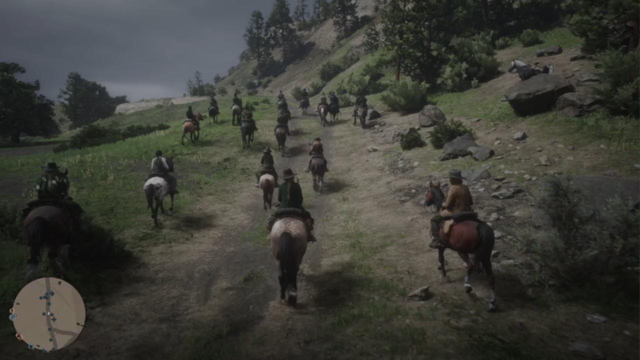 RDR2 - Green Trail Ride - YouTube