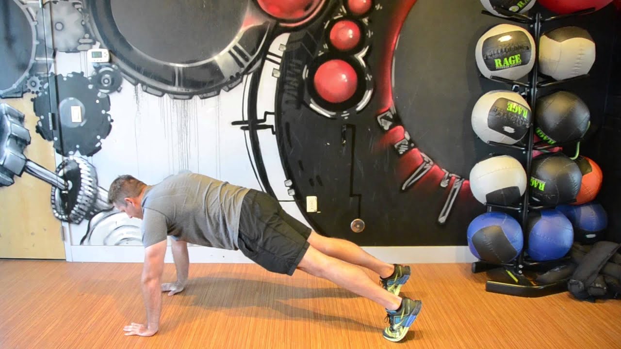 Straight Arm Plank - YouTube