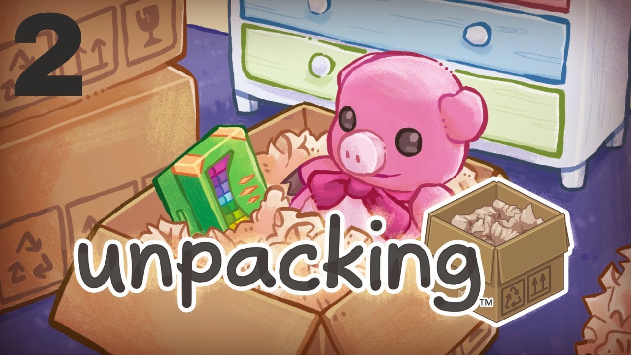Let's Play Unpacking (Episode 2) Ok NOW We Moved Into A College Dorm ...