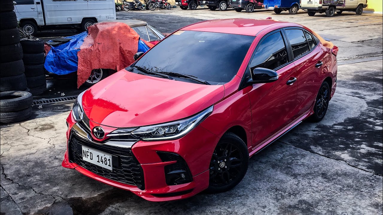 Catback exhaust system on a 2022 Toyota Vios GR - YouTube