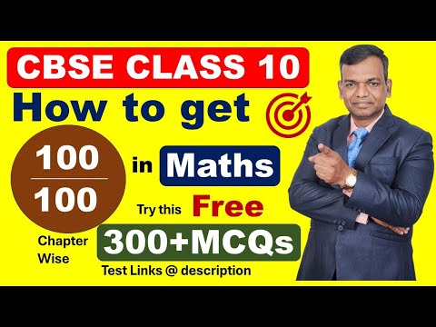 how to get 100 in maths class 10 cbse l how to score 100 in maths class ...