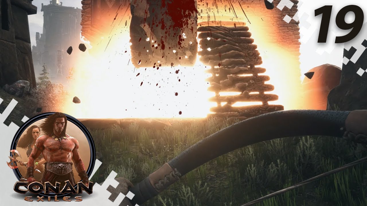 CONAN EXILES: THE FROZEN NORTH - Explosive Fun And Max Level! - EP19 ...