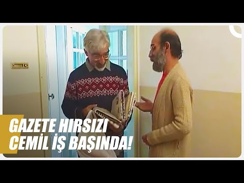 Baykuş Cemil, Apartmanın Gazetelerin Çalıyor! | Bizimkiler