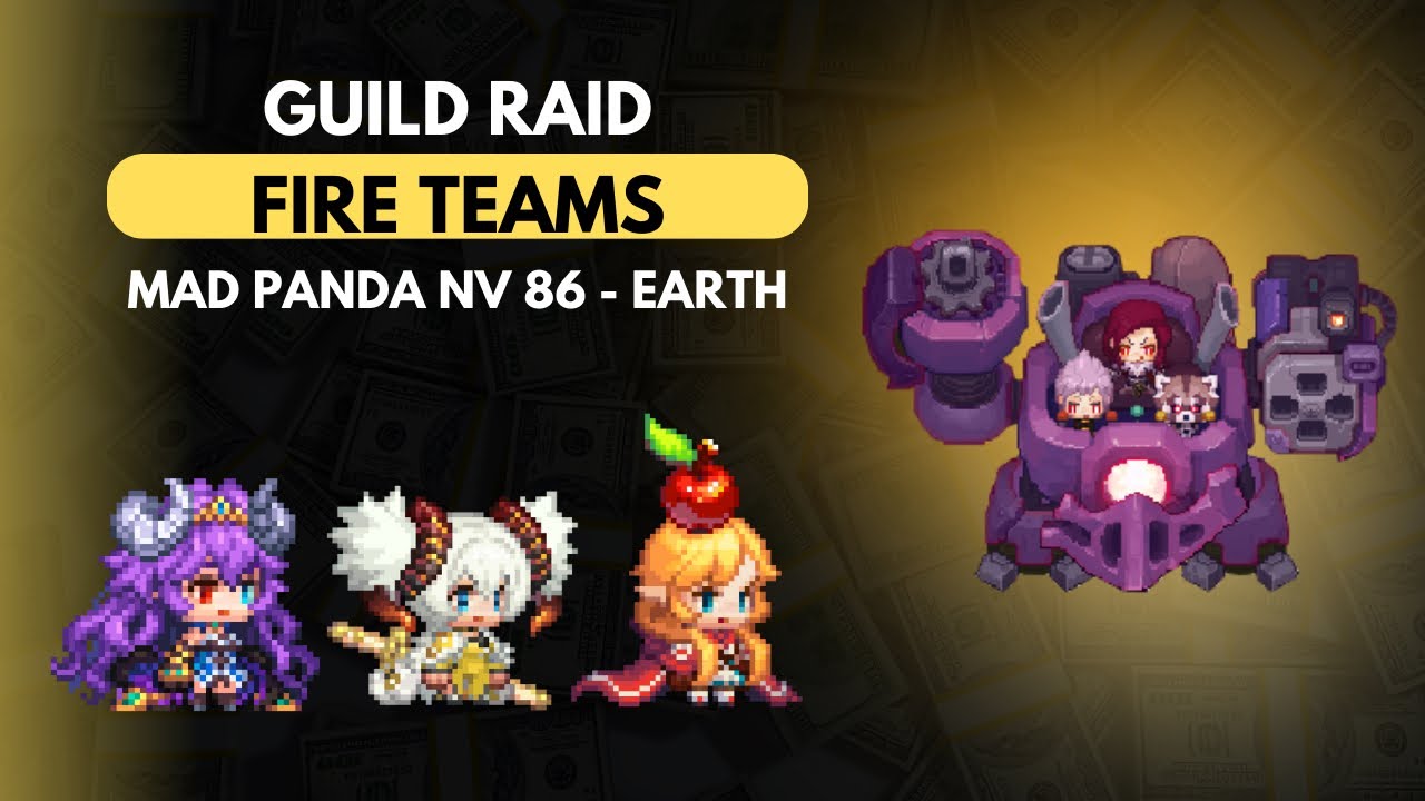 Guardian Tales - Guild Raid (SOS! Malibu) - Mad Panda Nv.86 - YouTube